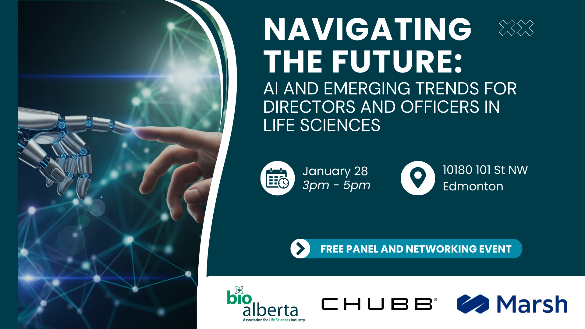 BioAlberta/Chubb/Marsh Panel & Networking Night | Simpli