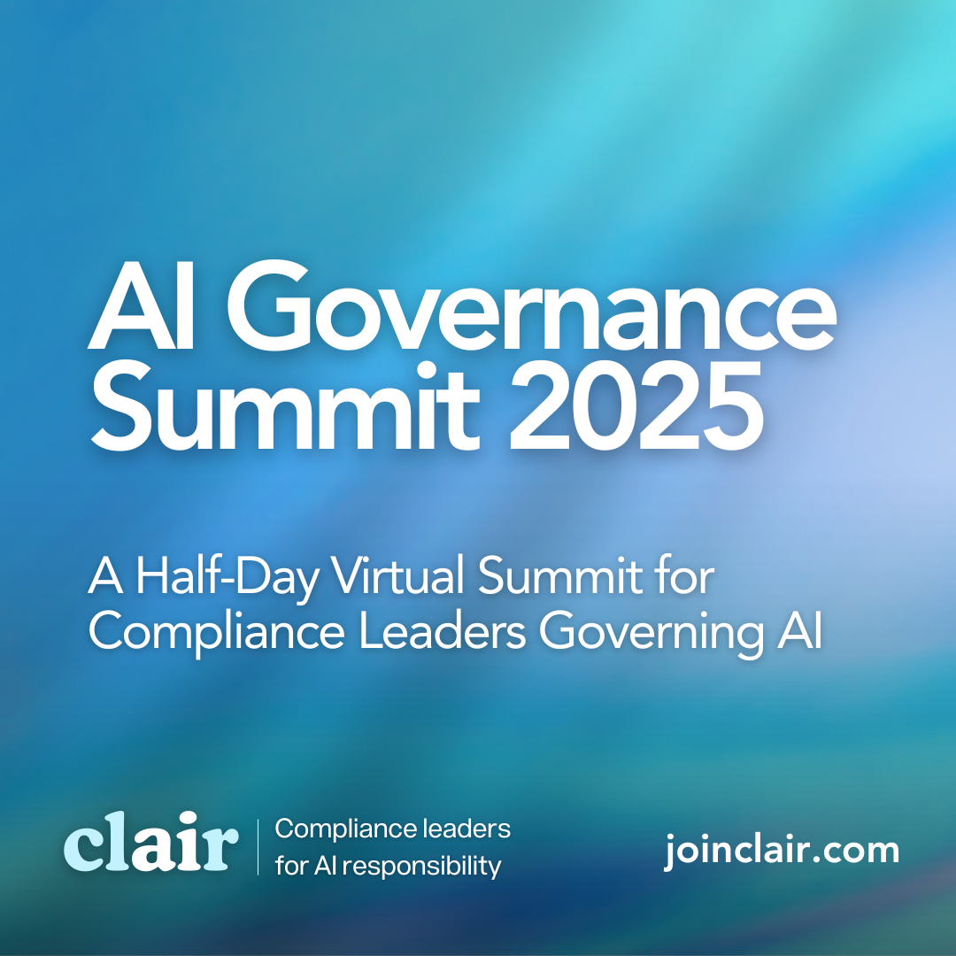 CLAIR AI Governance Summit 2025 | Simpli