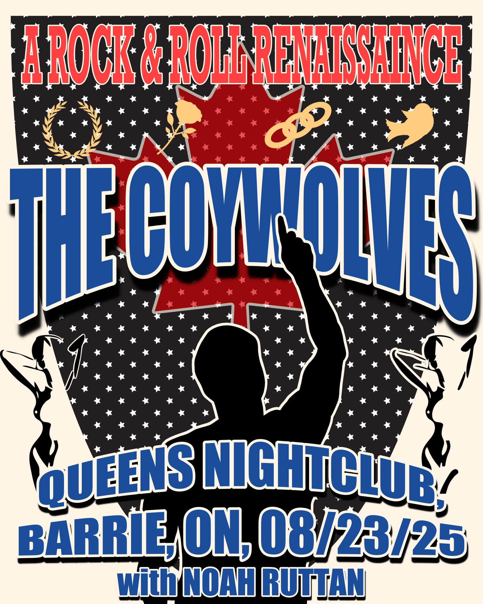 The Coywolves Live at Queens Nightclub in Barrie, with Noah Ruttan | Simpli