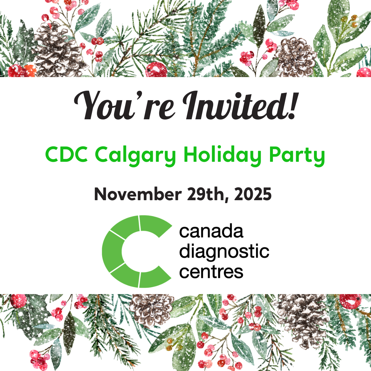 CDC Calgary Holiday Party | Simpli
