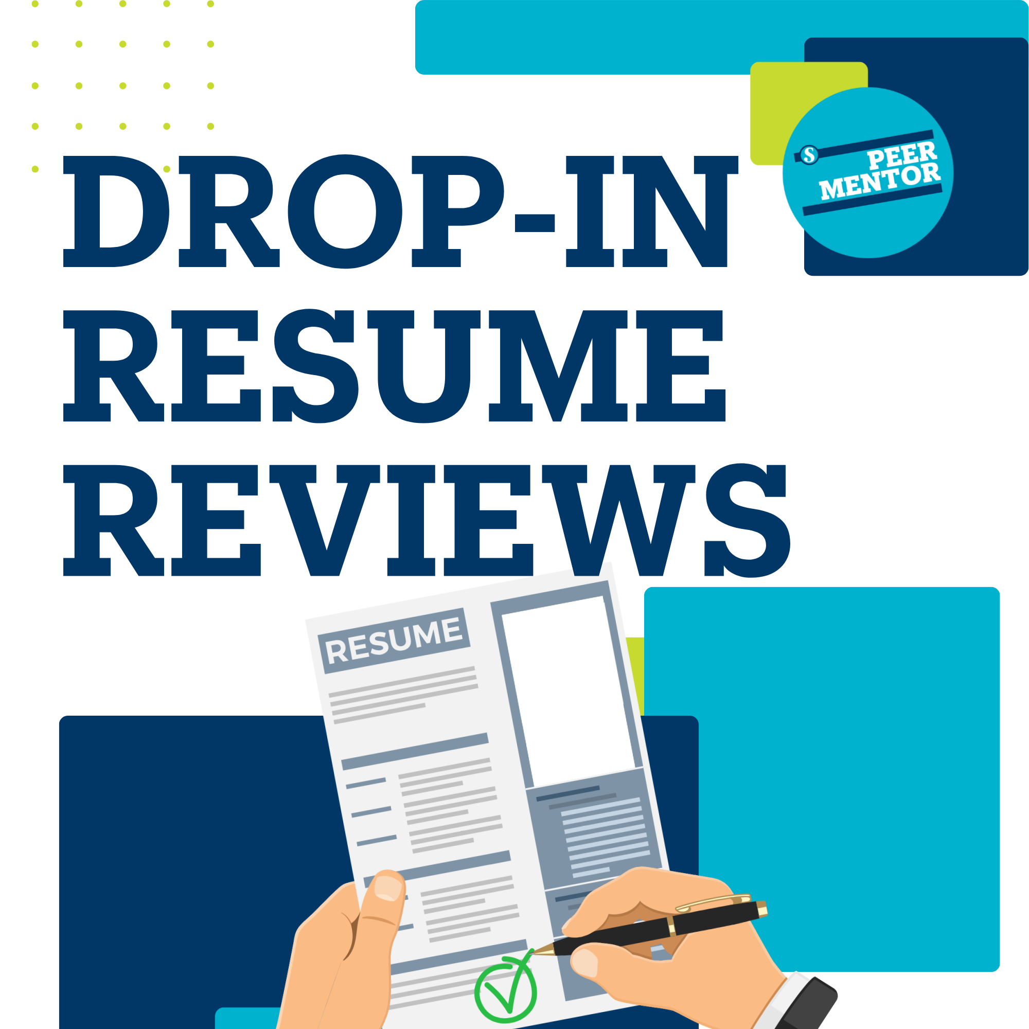 Drop In Resume Reviews (HMC Campus) | Simpli