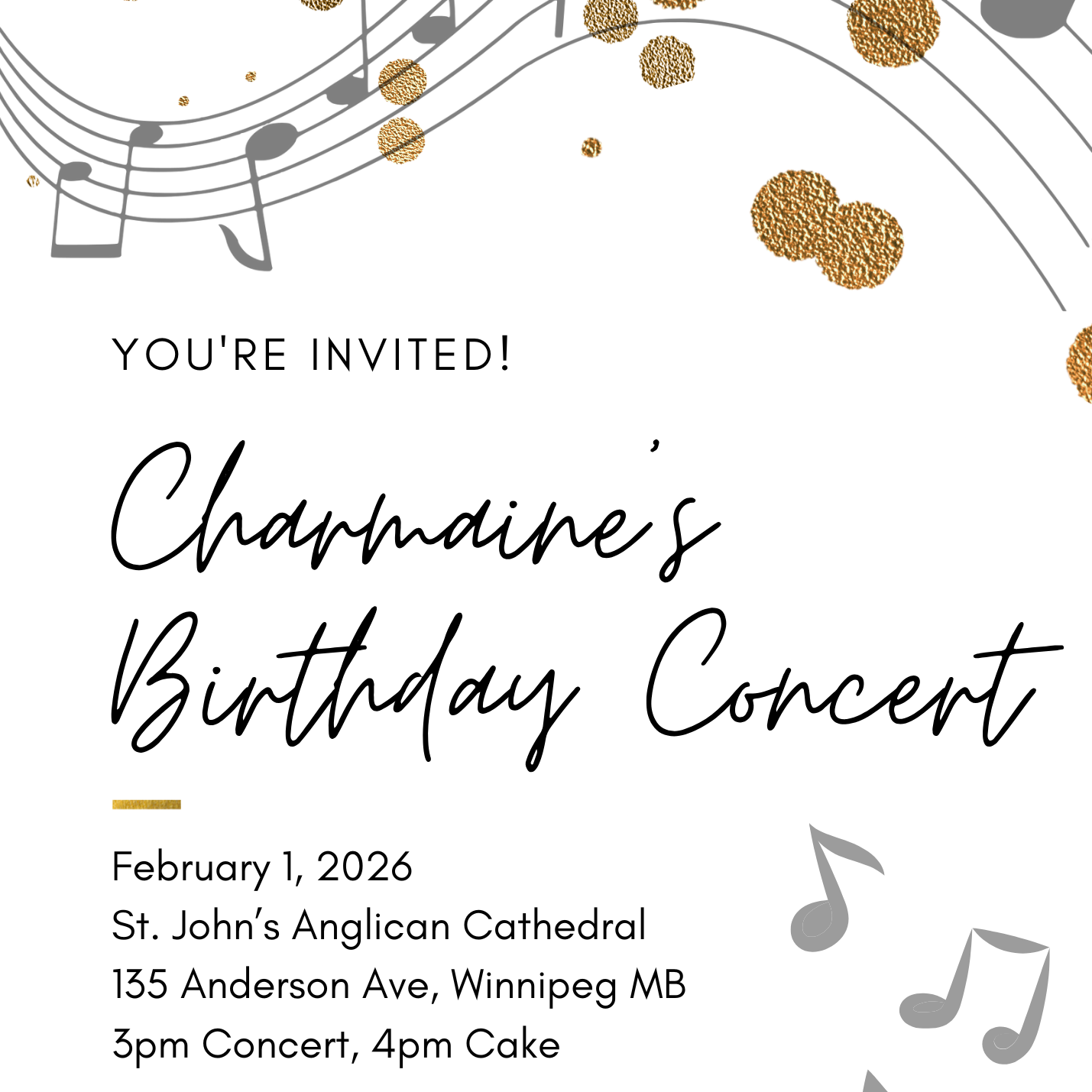 Charmaine's Birthday Concert | Simpli